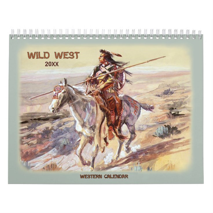 2021 Wild West Calendar | Zazzle