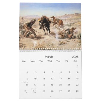 2021 Wild West Calendar | Zazzle