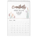 2021 Year of the Boss Lady Motivational Quotes Calendar | Zazzle