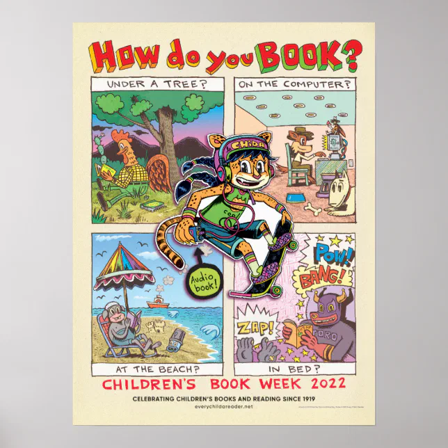 2022 Children's Book Week Poster | Zazzle