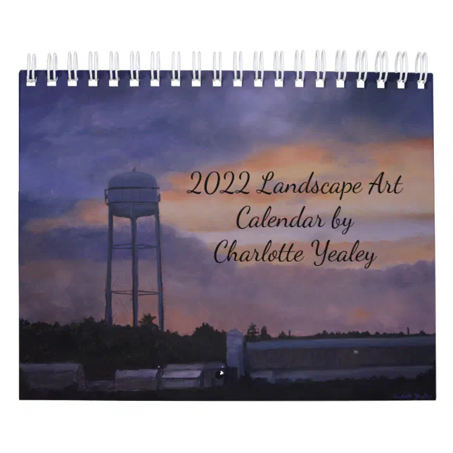 2022 Landscape Art Calendar by Charlotte Yealey | Zazzle