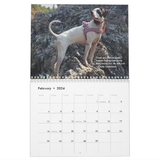 2022 Pointers of the Heart PointerRescue Org Calendar | Zazzle