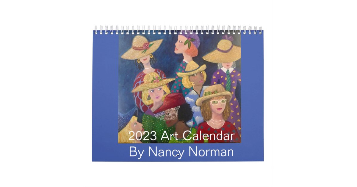 2023 Art Calendar by Nancy Norman | Zazzle