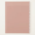2023 Custom Photo Blush Pink Planner | Zazzle