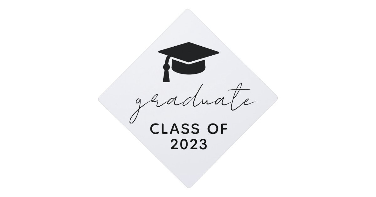 2023 Tassel Graduation Cap Topper | Zazzle