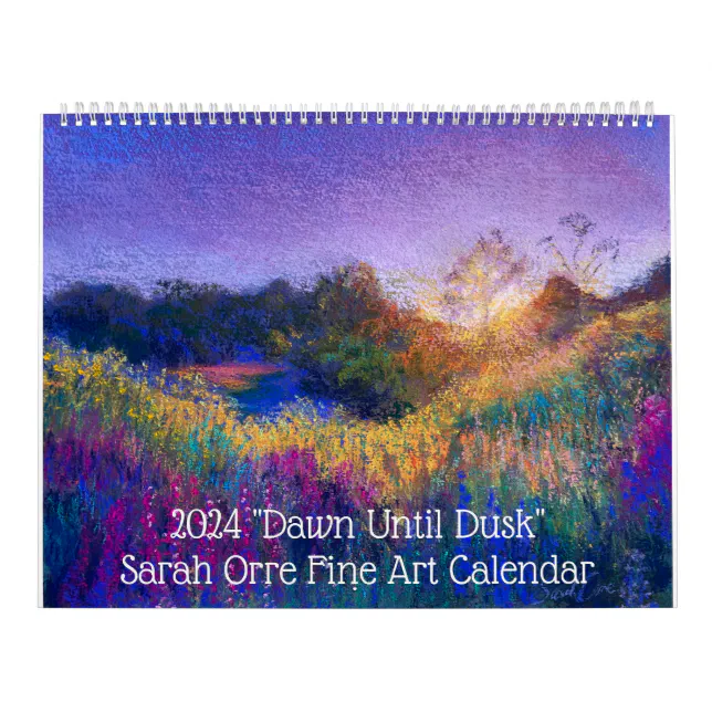 2024 "Dawn Until Dusk" Calendar | Zazzle