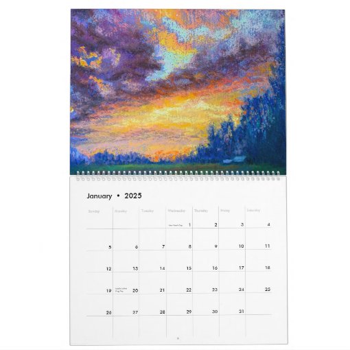 2024 "Dawn Until Dusk" Calendar | Zazzle