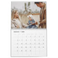 2024 Family Photo Custom Calendar Gift | Zazzle