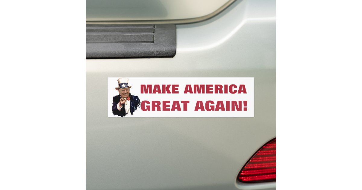 2024 Make America Great Again Donald Trump Bumper Sticker | Zazzle