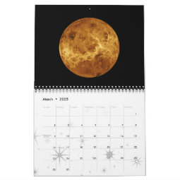 2024 Solar System Space Astronomy Planets Universe Calendar | Zazzle