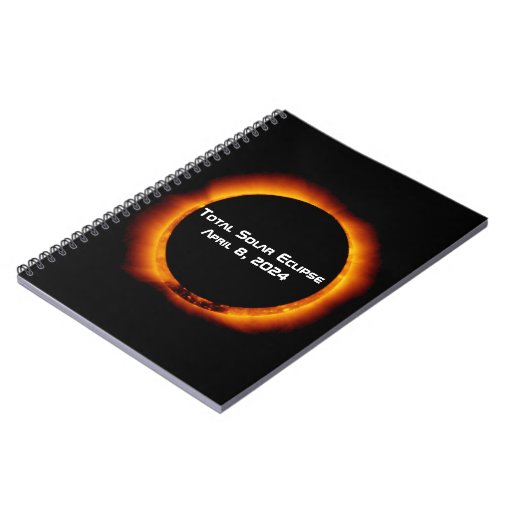 2024 Total Solar Eclipse Notebook | Zazzle