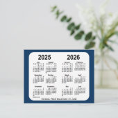 2025-2026 Police Box Blue School Calendar by Janz Postcard | Zazzle