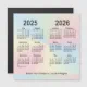 2025-2026 Rainbow School Year Calendar by Janz | Zazzle