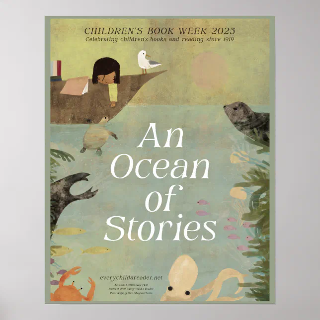 2025 Children’s Book Week Poster | Zazzle