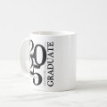 2025 Graduate Trendy Black Graduation Coffee Mug | Zazzle