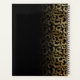 2025 Personalized Black Gold Leopard Spots Planner | Zazzle