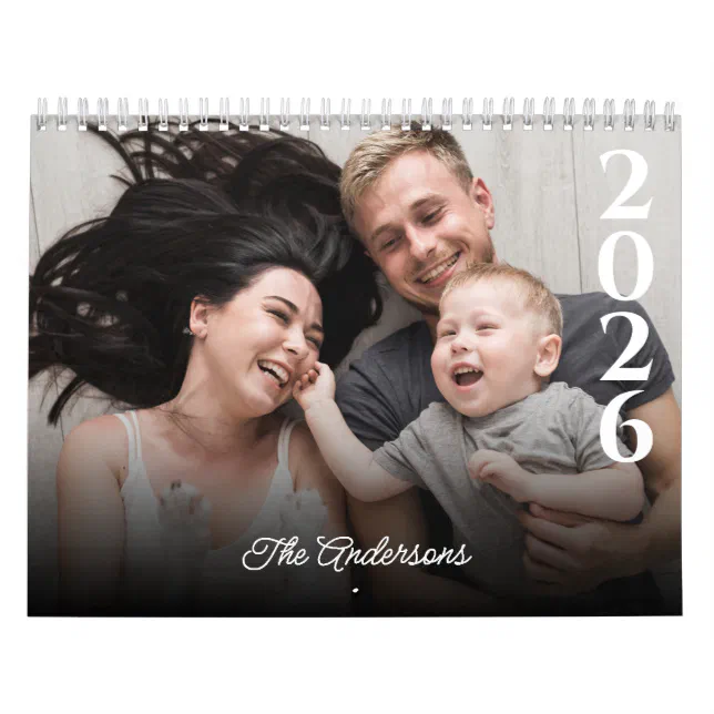2025 Personalized Calendar Custom Photos & Text | Zazzle