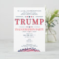 2025 President Donald Trump Inauguration Party Invitation | Zazzle