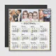 2025 Year Calendar Preppy Stripes | Custom Photos Magnetic Invitation ...