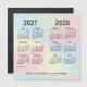 2027-2028 Rainbow School Year Calendar by Janz | Zazzle