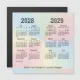2028-2029 Rainbow School Year Calendar by Janz | Zazzle