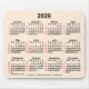 2029 Antique White 52 Weeks ISO Calendar by Janz Mouse Pad | Zazzle
