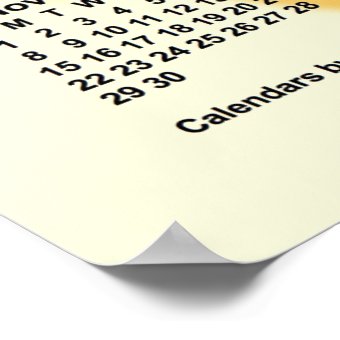 2037-2038 Sunny Days School Year Calendar by Janz Poster | Zazzle