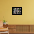 20 Photo Template Collage with Custom Text Poster | Zazzle