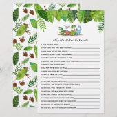 20 Questions Dinosaur Baby Shower Game | Zazzle