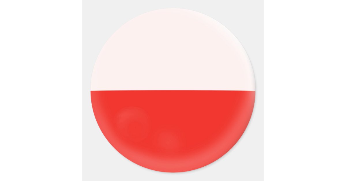20 small stickers Poland Polish flag | Zazzle