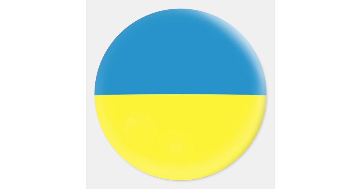 20 small stickers Ukraine flag | Zazzle