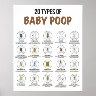 23 Types of Baby Poop (Printable Game!) - Green Active Family