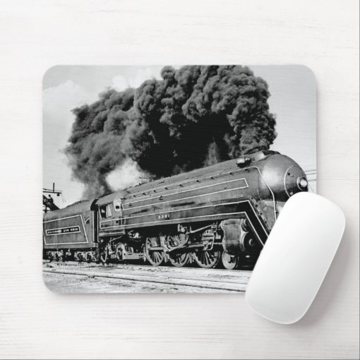 20th Century Limited Train Highball It! Vintage Mouse Pad | Zazzle