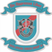 20th Special Forces Group (Airborne) 20th SFG Sticker | Zazzle