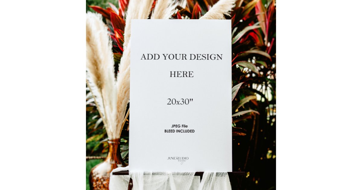 20x30" Foam Board Sign Printing | Zazzle