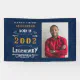 21st Birthday Born 2002 Legend Blue Gold Photo Banner | Zazzle