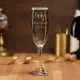 21st Birthday Modern Handwriting Champagne Flute | Zazzle