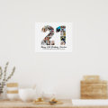 21st Birthday Number 21 Photo Collage Anniversary Poster | Zazzle