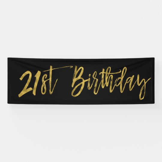 21st Birthday Party Banner | Zazzle.com