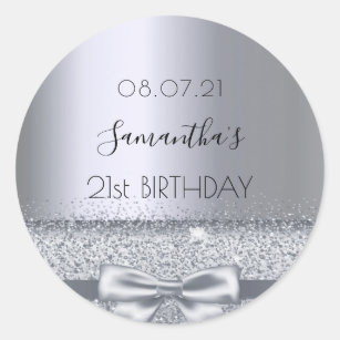 21st Birthday Stickers - 100% Satisfaction Guaranteed | Zazzle