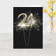 21st Birthday Sparklers Card | Zazzle