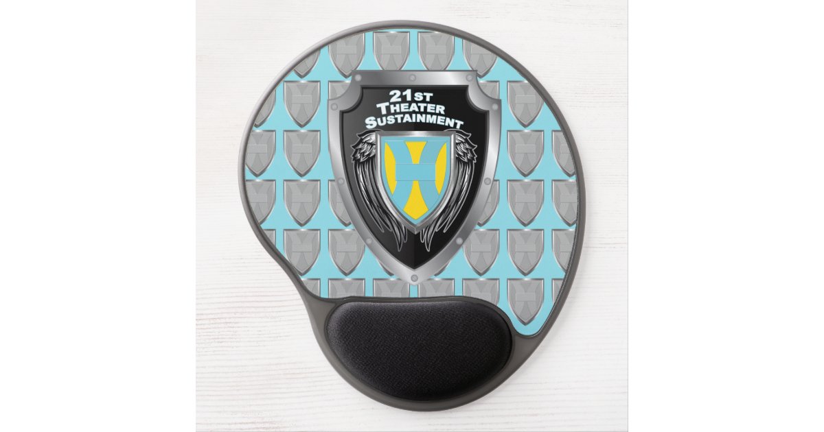 21st Theater Sustainment Command Shield Gel Mouse Pad | Zazzle