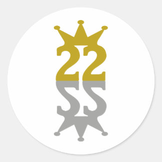 Number 22 Stickers | Zazzle