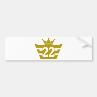 Number 22 Stickers | Zazzle