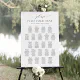 22 Tables Please Find Your Seat Seating Chart Foam Board | Zazzle