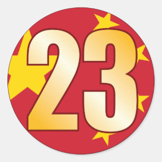 Number 23 Stickers | Zazzle