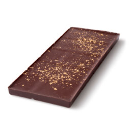 23 Karat Gold Flake Chocomize Dark Chocolate Bar | Zazzle