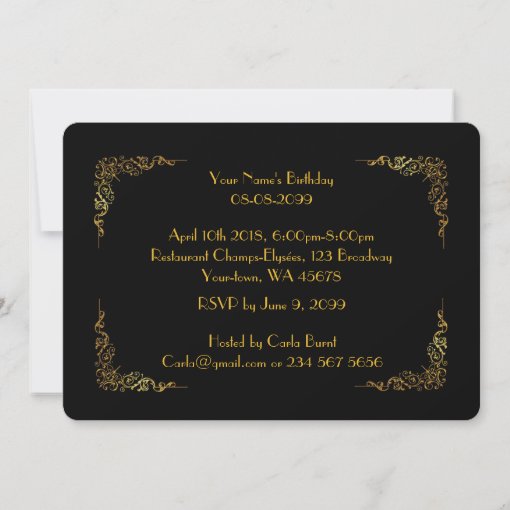 23rd,Birthday Invitation,Number Diamond,Photo 2 Invitation | Zazzle