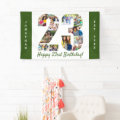 23rd Birthday Party Number 23 Photo Collage Banner | Zazzle
