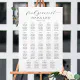 24 Tables Simple Find Your Seat Seating Chart | Zazzle
